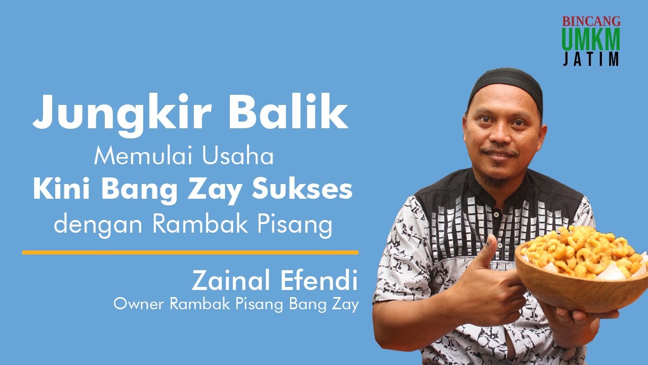 Keripik Pisang Bang Zay Asal Malang yang Sudah Mendunia | indiekraf.com
