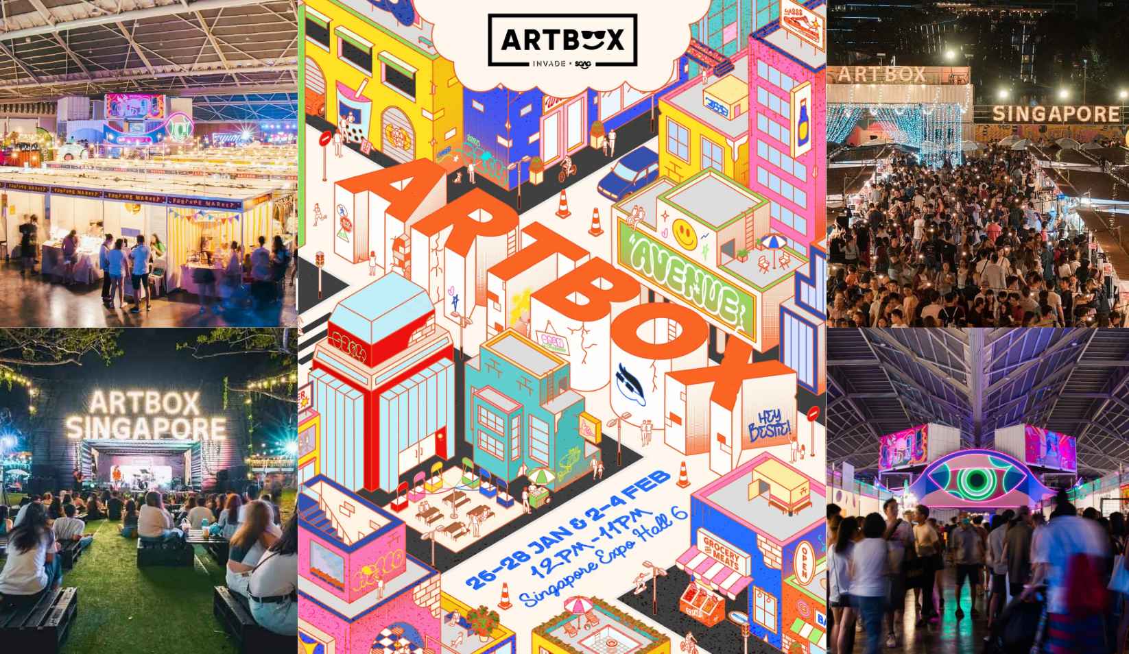 Seniman Industri Kreatif Asia Tenggara Bakal Tumplek Blek di ARTBOX AVENUE 2024 Singapore ...